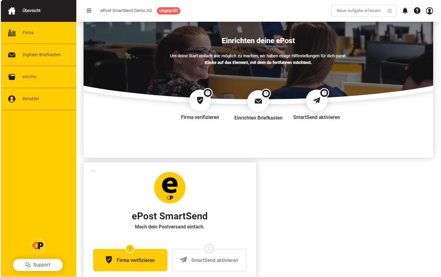 How to access ePost for companies