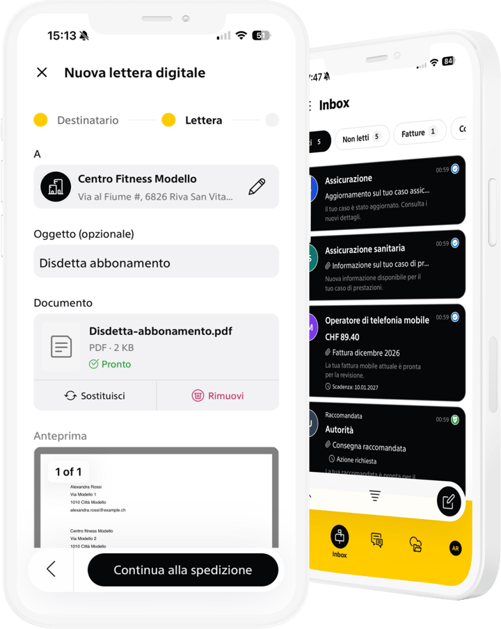 La Lettera digitale per i clienti privati | ePost Svizzera