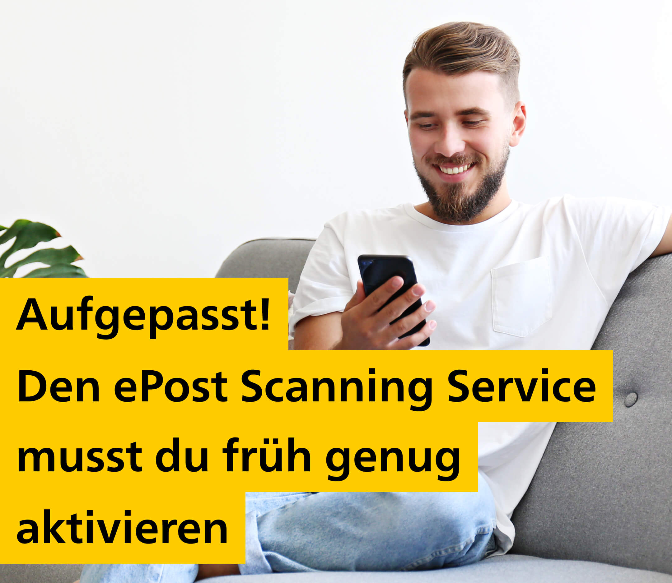 Den ePost Scanning Service aktivieren: So geht’s